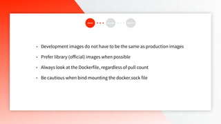 Solving Real World Production Problems with Docker | PPT