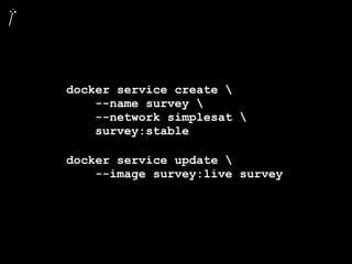 Lesson Learned from Using Docker Swarm at Pronto | PDF