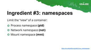 Containers from Scratch: what are they made from? | PPT