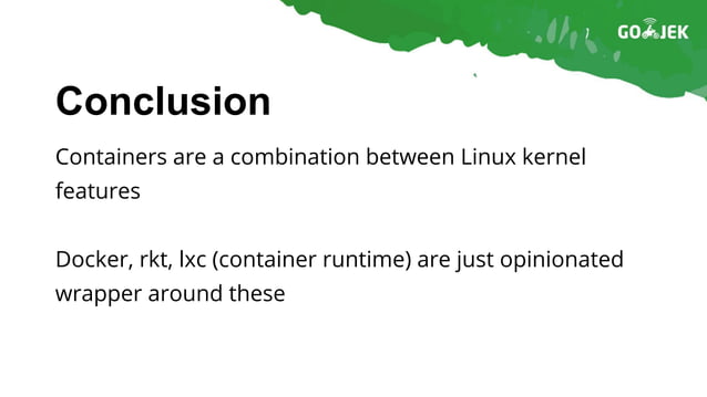 Containers from Scratch: what are they made from? | PPT