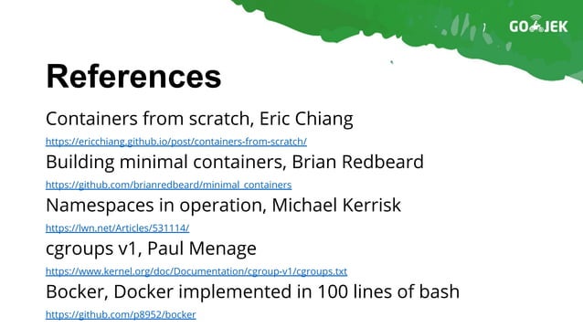 Containers from Scratch: what are they made from? | PPT