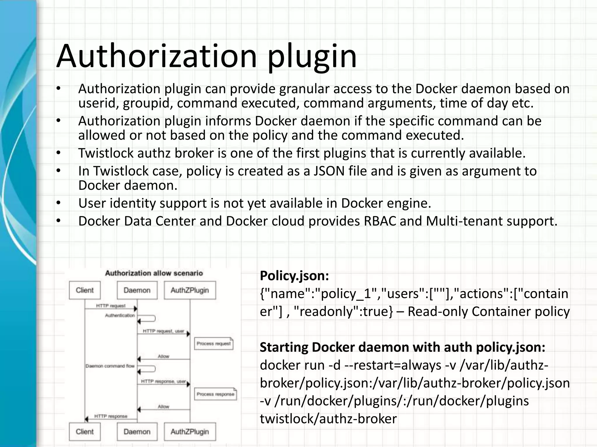 Docker Security Overview | PPTX