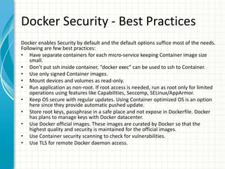 Docker Security Overview | PPTX
