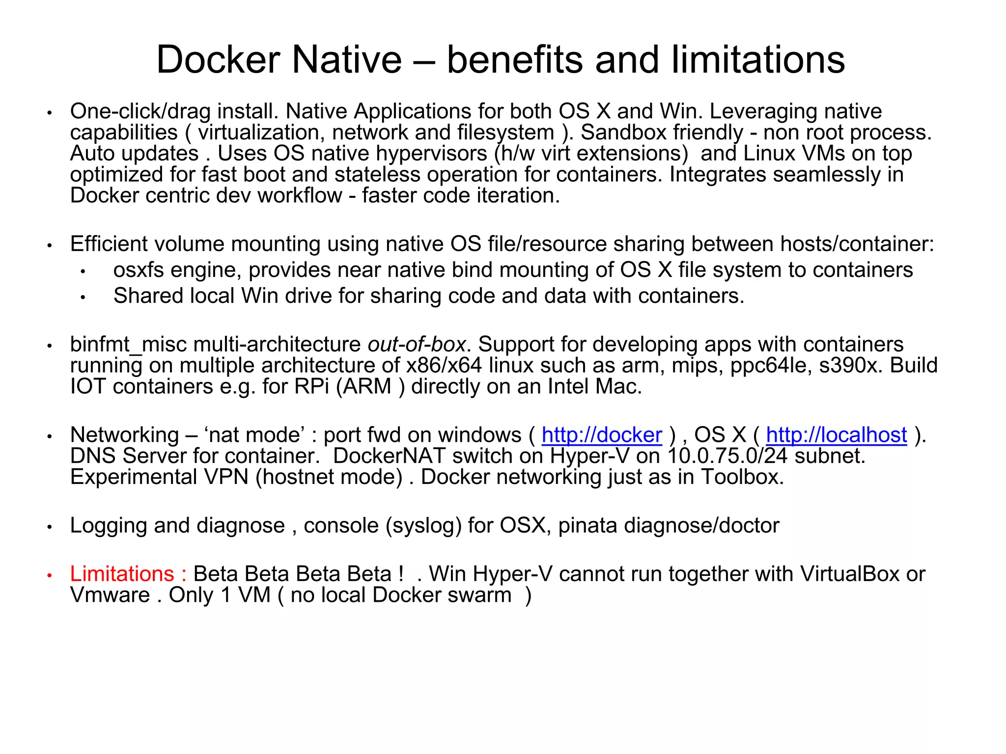 Intro- Docker Native for OSX and Windows | PPT