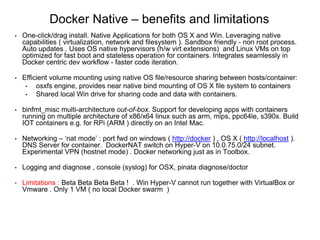 Intro- Docker Native for OSX and Windows | PPT