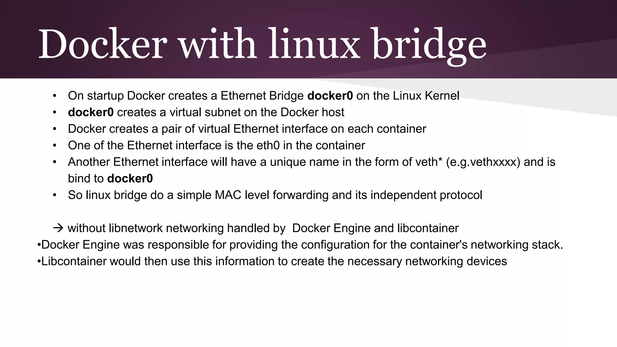 Docker networking | PPT