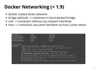 Docker Multihost Networking | PPT