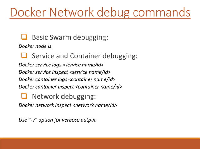 Docker Networking Overview Pptx