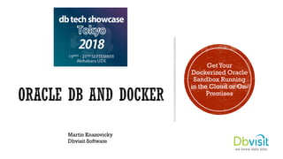 Oracle Database and Docker Containers | PPT