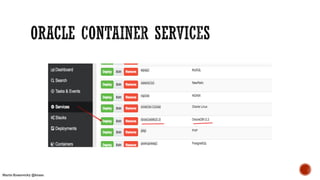 Oracle Database and Docker Containers | PPT
