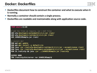 Docker Overview - Rise of the Containers | PPT