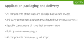 Docker at and with SignalFx | PPT