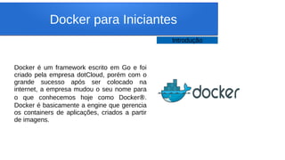 Docker para iniciantes | PDF