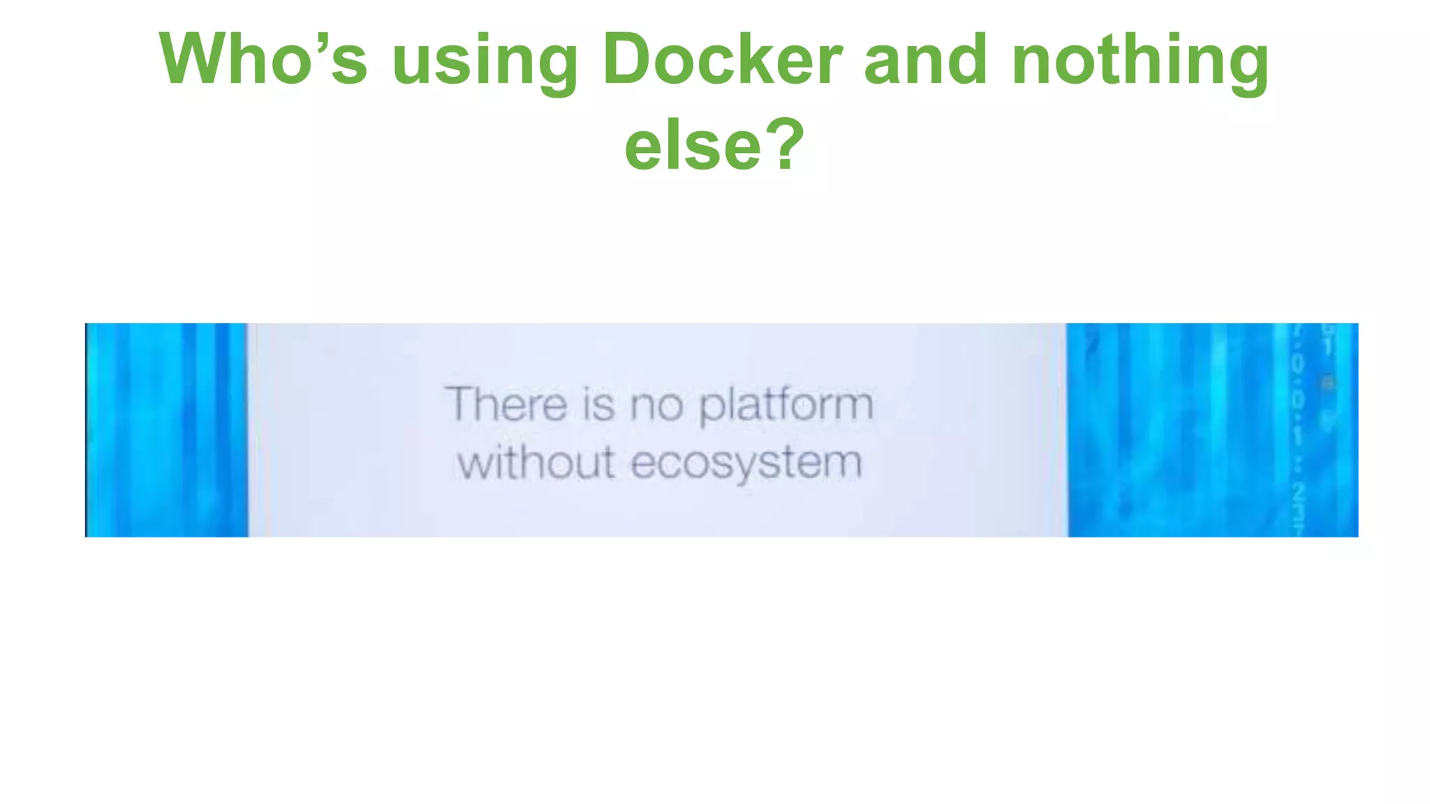 Patterns & Antipatterns in Docker Image Lifecycle | PPT