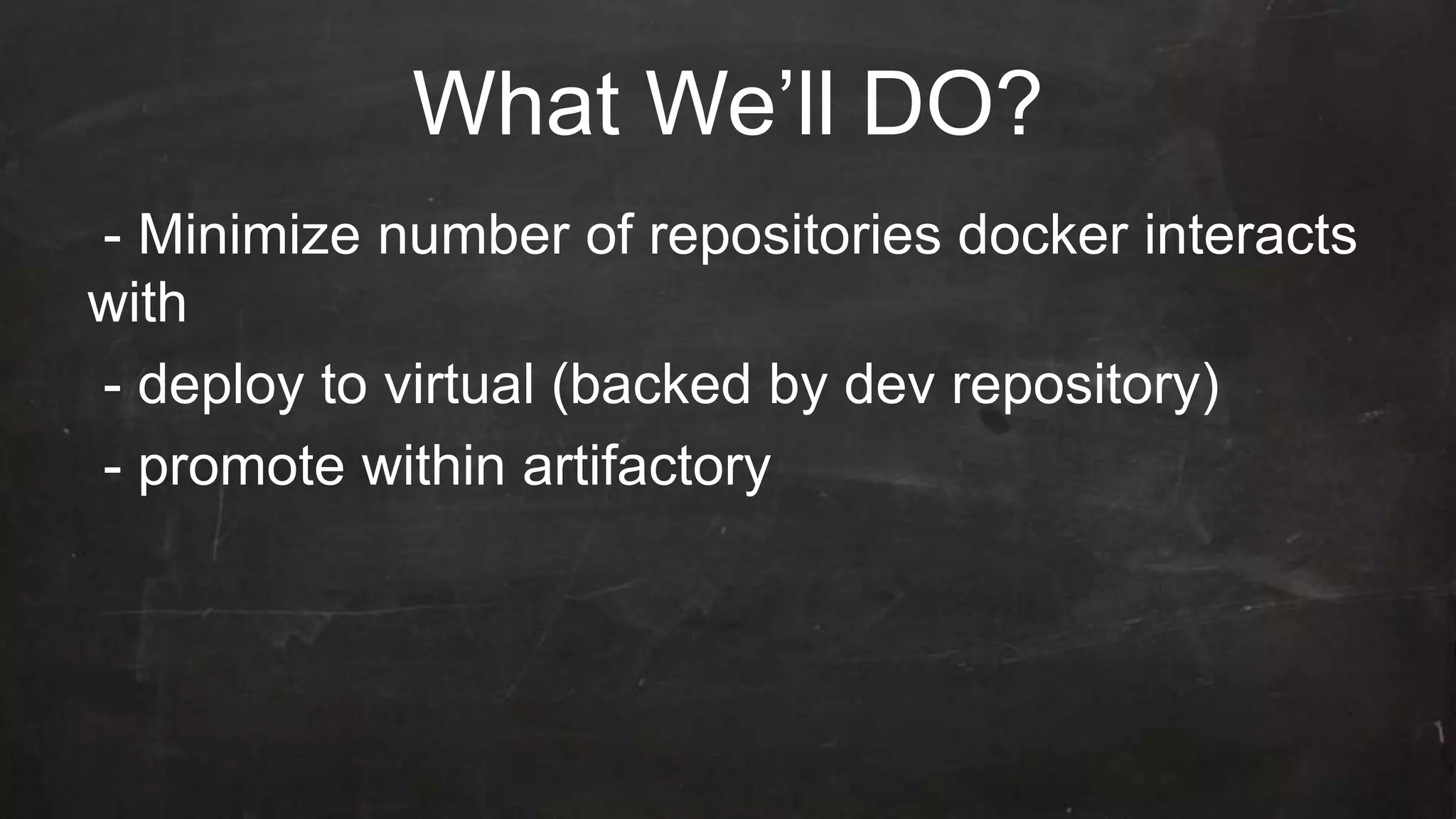 Patterns & Antipatterns in Docker Image Lifecycle | PPT
