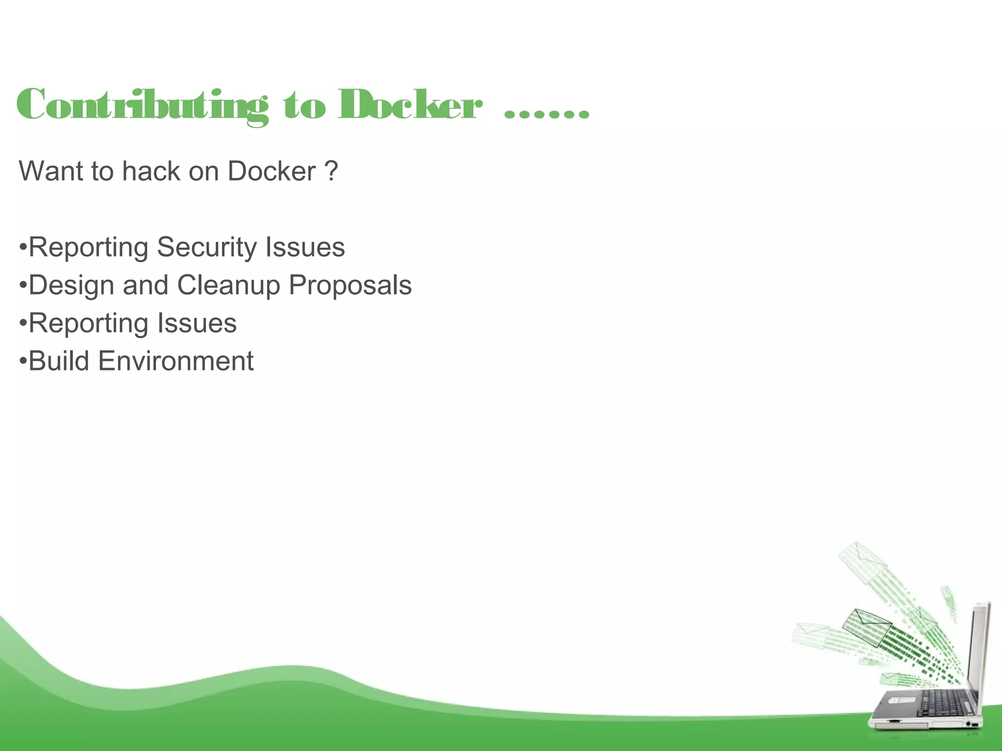 presentation on Docker | PPT