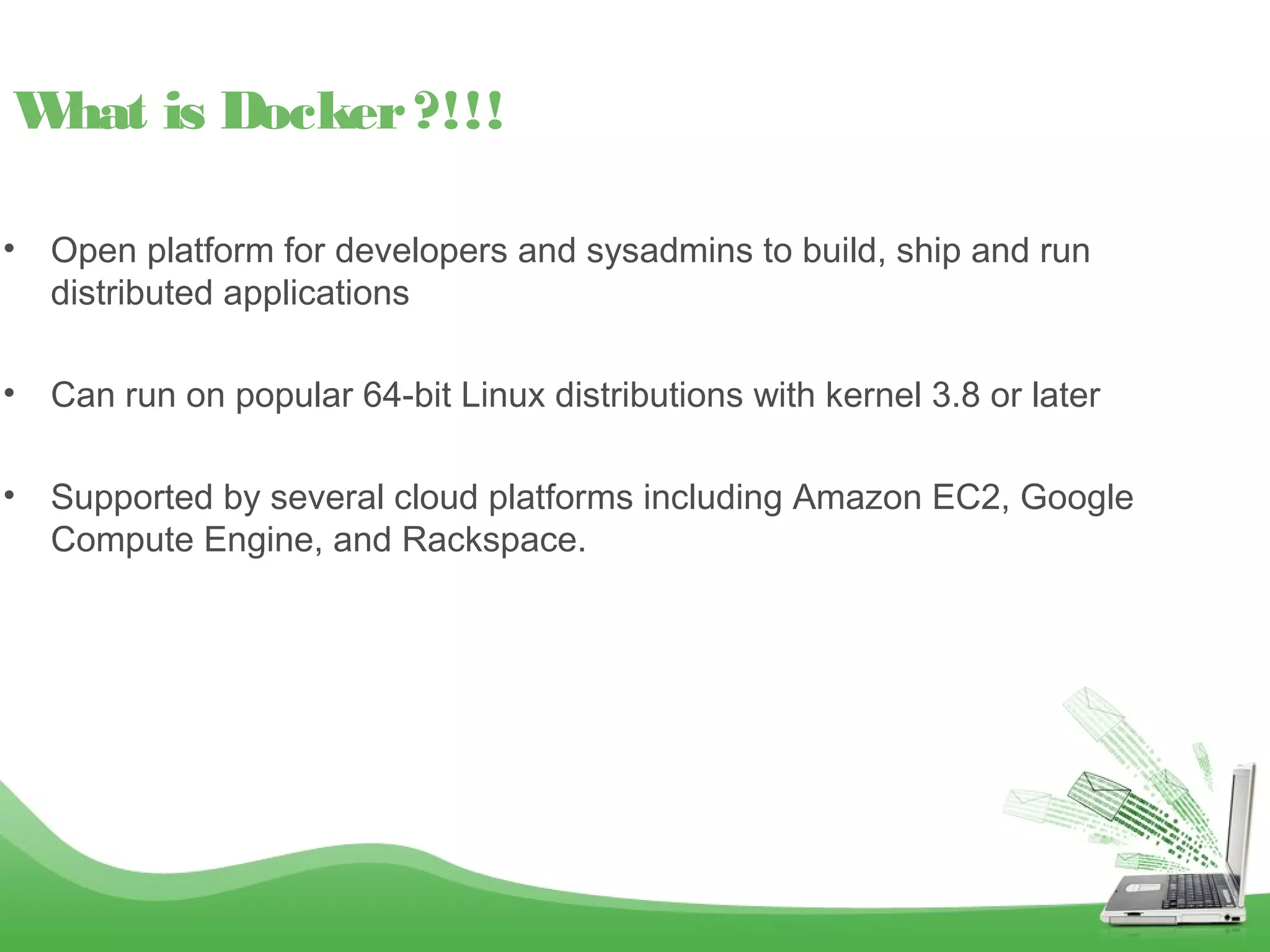 presentation on Docker | PPT