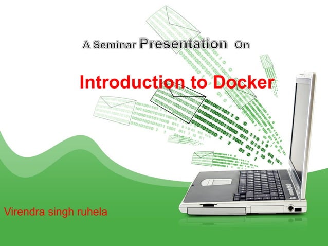 presentation on Docker | PPT
