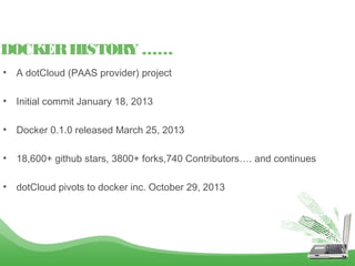 presentation on Docker | PPT