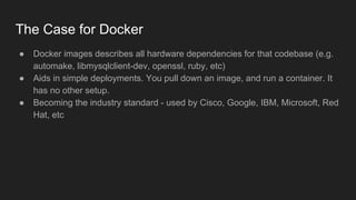 Docker presentation | PPT