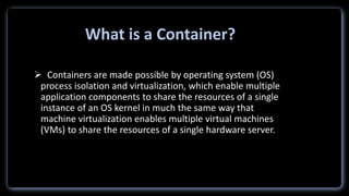 Docker presentation | PPT