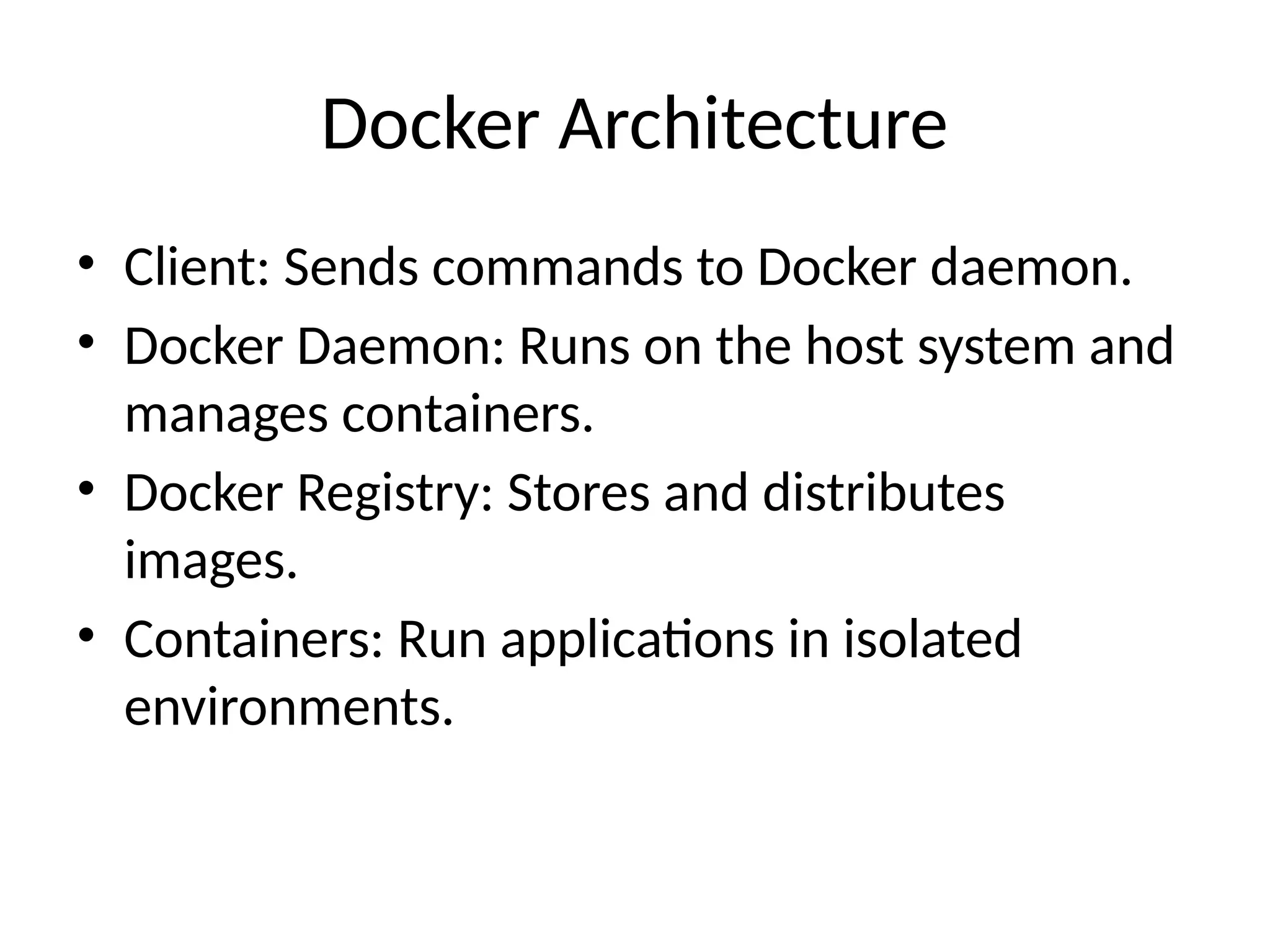 Introduction: Basic Installation Docker Container | PPTX