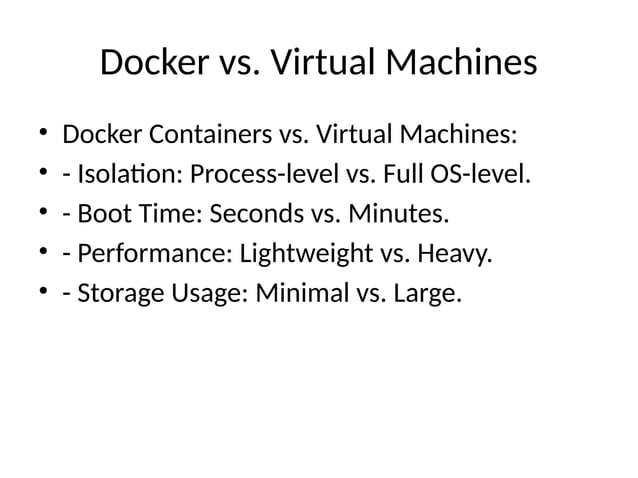 Introduction: Basic Installation Docker Container | PPTX