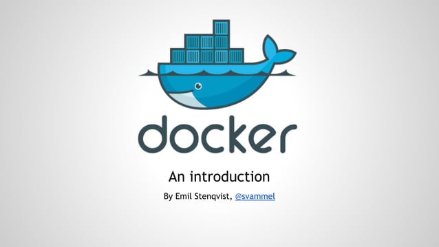 Introduction to Docker | PPT