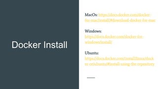 Docking with Docker | PPT