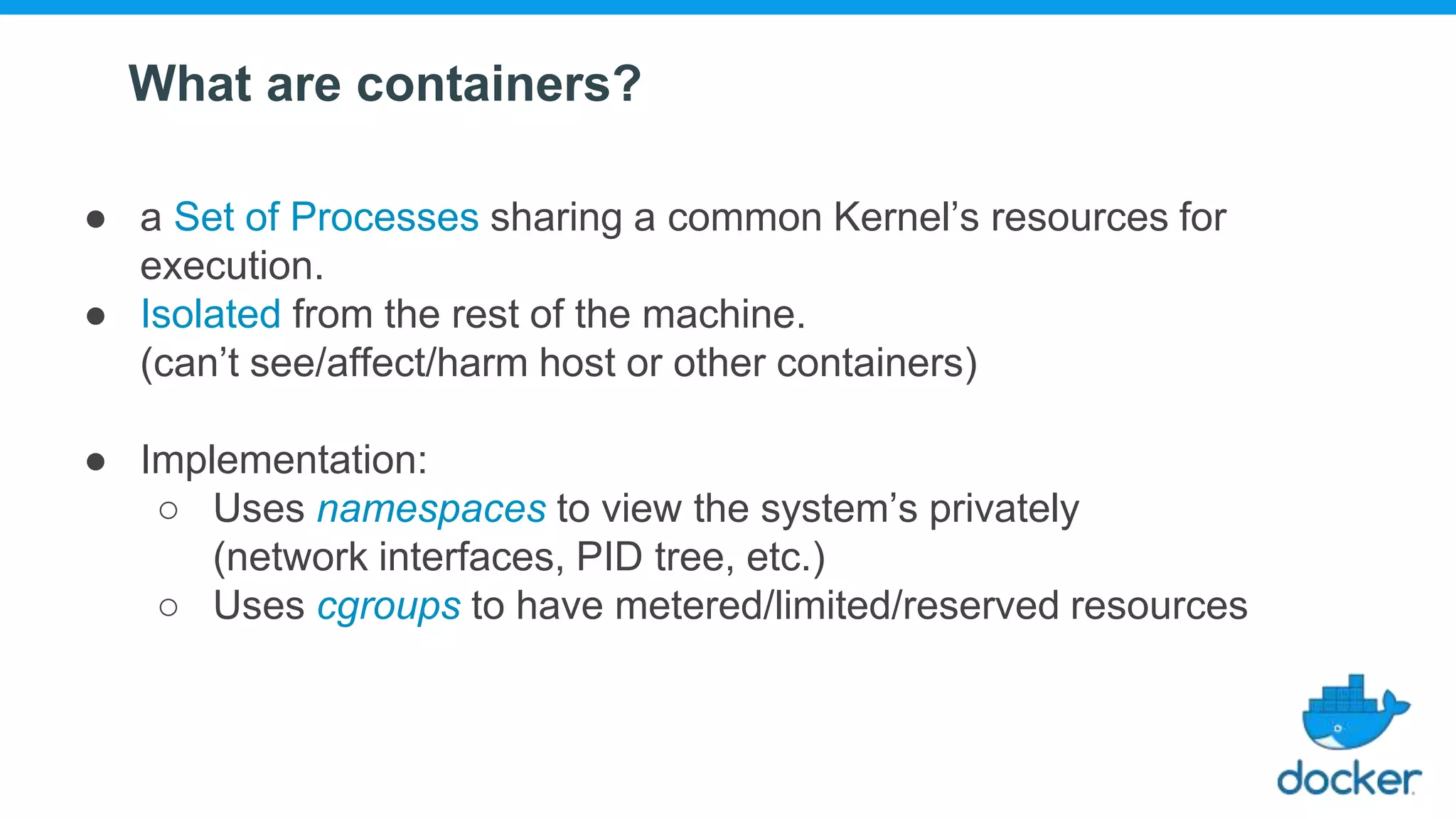 Docker 101 Introduction To Docker And Containers Ppt 8401