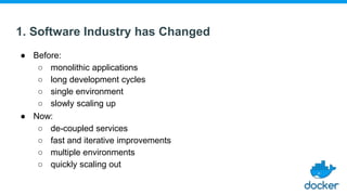 Docker 101 : Introduction to Docker and Containers | PPTX