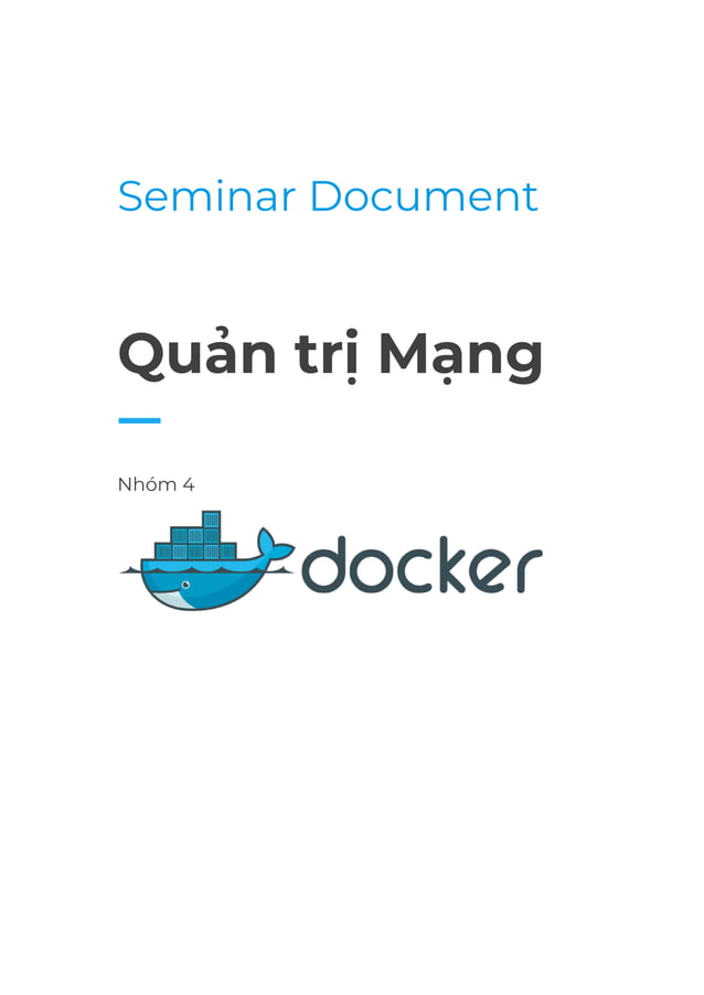 Docker 101 | PDF