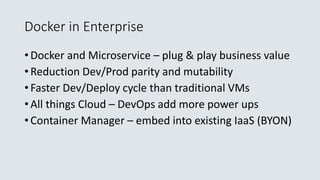4 Success stories in 3 years - A Docker Production Journey | PPT