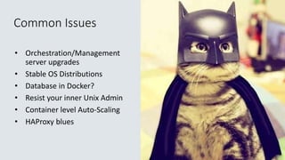 4 Success stories in 3 years - A Docker Production Journey | PPT