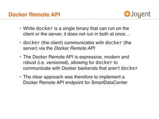 Docker's Killer Feature: The Remote API | PPT