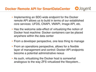 Docker's Killer Feature: The Remote API | PPT