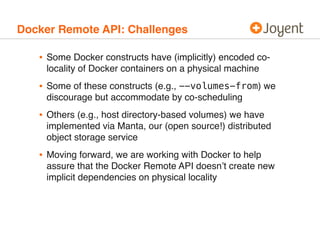 Docker's Killer Feature: The Remote API | PPT