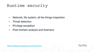Docker Runtime Security | PPT
