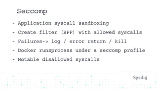 Docker Runtime Security | PPT
