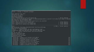 Dockers and containers basics | PPTX