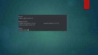 Dockers and containers basics | PPTX