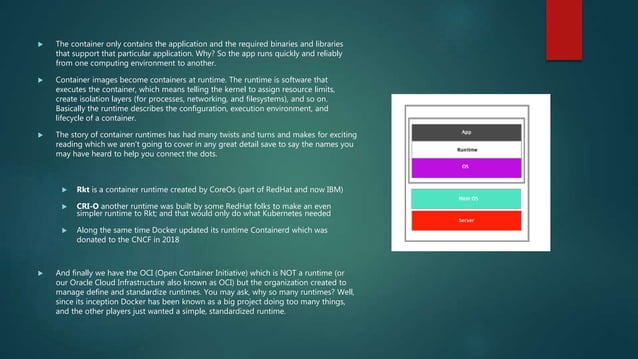 Dockers and containers basics | PPTX | Operating Systems | Computer Software and Applications