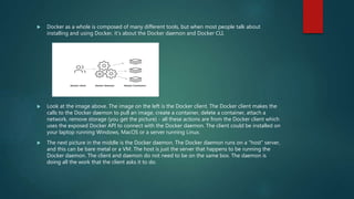 Dockers and containers basics | PPTX