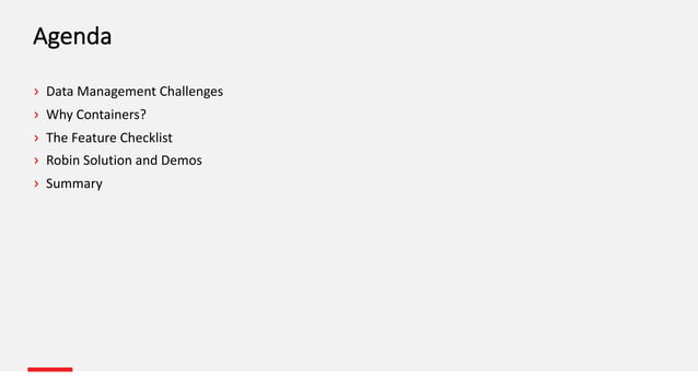 Database Containerization Platform Checklist | PPT