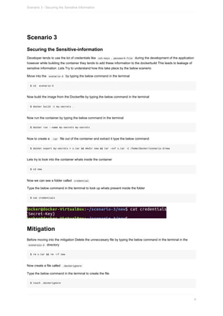 Docker security - OWASP Seasides | PDF