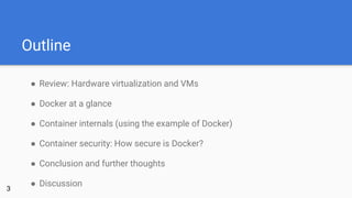 Exploring Docker Security | PPT