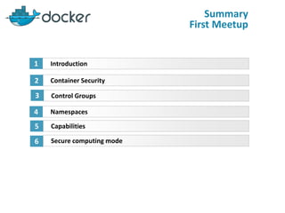 Docker Security Paradigm | PPT