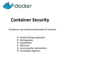 Docker Security Paradigm | PPT