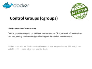 Docker Security Paradigm | PPT