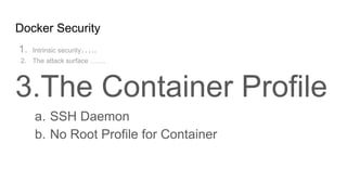 Docker security | PPTX